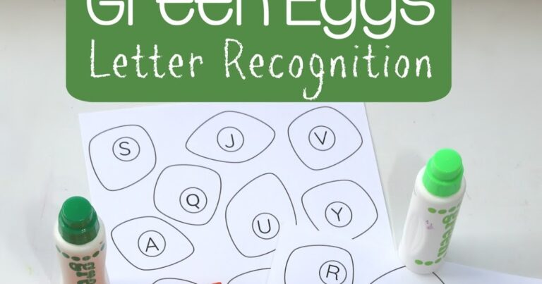 20 Fun Letter Recognition Activities for Kids at Home