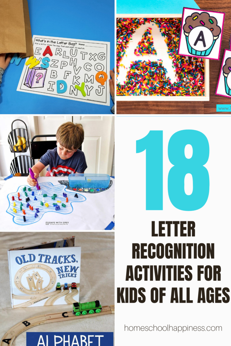 20 Fun Letter Recognition Activities for Kids at Home
