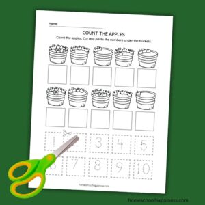 Fun and Educational Apple Cut and Paste Worksheets
