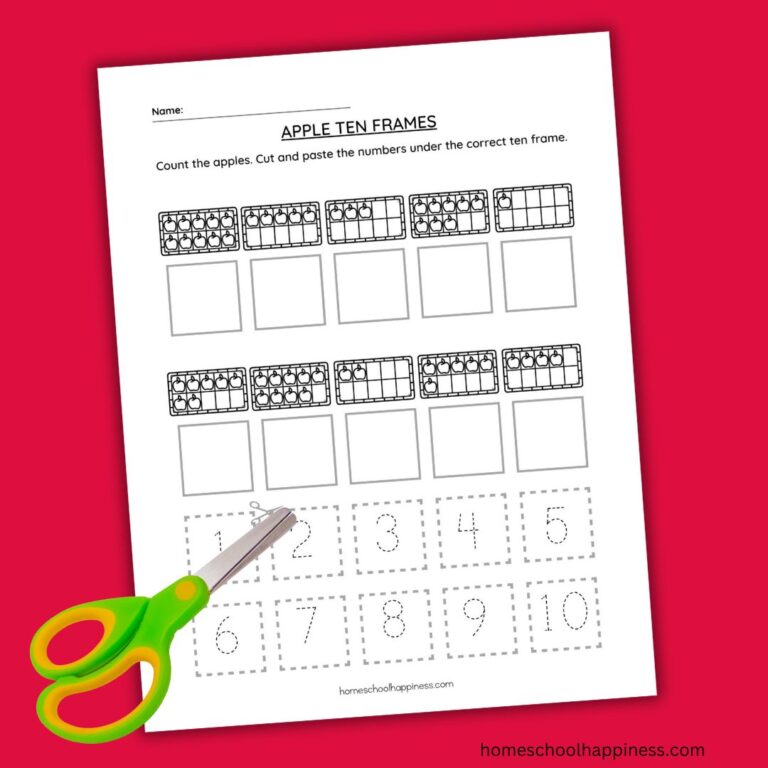 Fun and Educational Apple Cut and Paste Worksheets