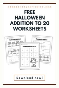 Free Halloween Addition Worksheets for Kids | Download Now