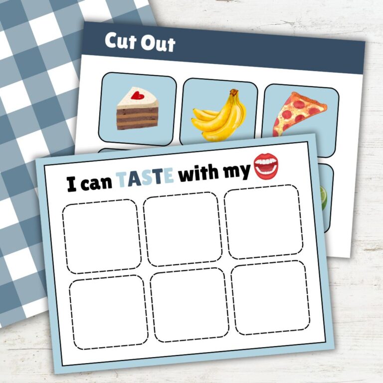 Engaging Five Senses Sort Activity for Kids – Free Download