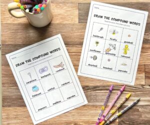 Drawing Compound Words: Fun Vocabulary Practice for Kids