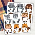 Fun Woodland Animals Letter Recognition Activity for Preschoolers
