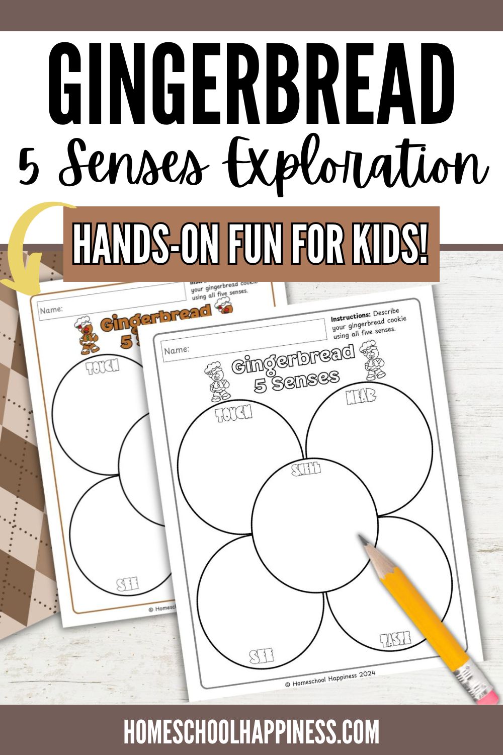Engage Your Child with Gingerbread 5 Senses Activity