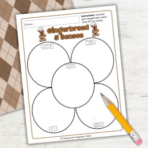 Engage Your Child with Gingerbread 5 Senses Activity