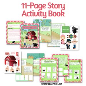 Baa Baa Black Sheep Lapbook: Fun Printable for Early Learners