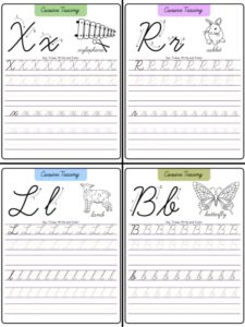 Cursive Handwriting Worksheets for Young Learners