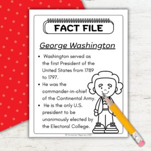 Fun & Free George Washington Worksheets for Kindergarten