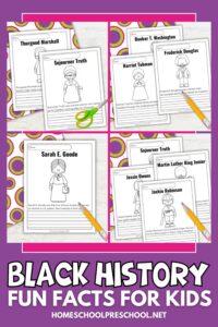 Black History Month Worksheets for 1st Grade
