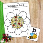 Spring Letter Printables for Preschool & Kindergarten