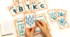 Spring Letter Printables for Preschool & Kindergarten