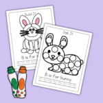 Spring Letter Printables for Preschool & Kindergarten