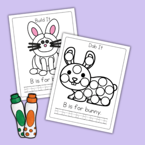 Spring Letter Printables for Preschool & Kindergarten