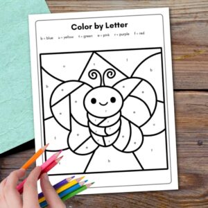 Spring Letter Printables for Preschool & Kindergarten
