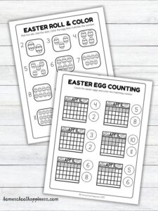 Free Spring Math Worksheets for Homeschool Learning