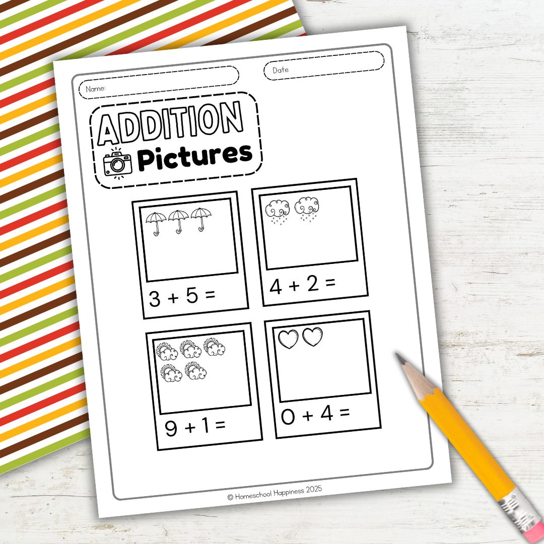 Fun & Free Addition Worksheets for First Grade Printable