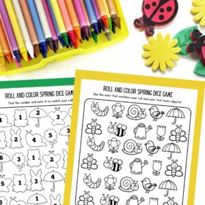 Free Spring Math Worksheets for Homeschool Learning