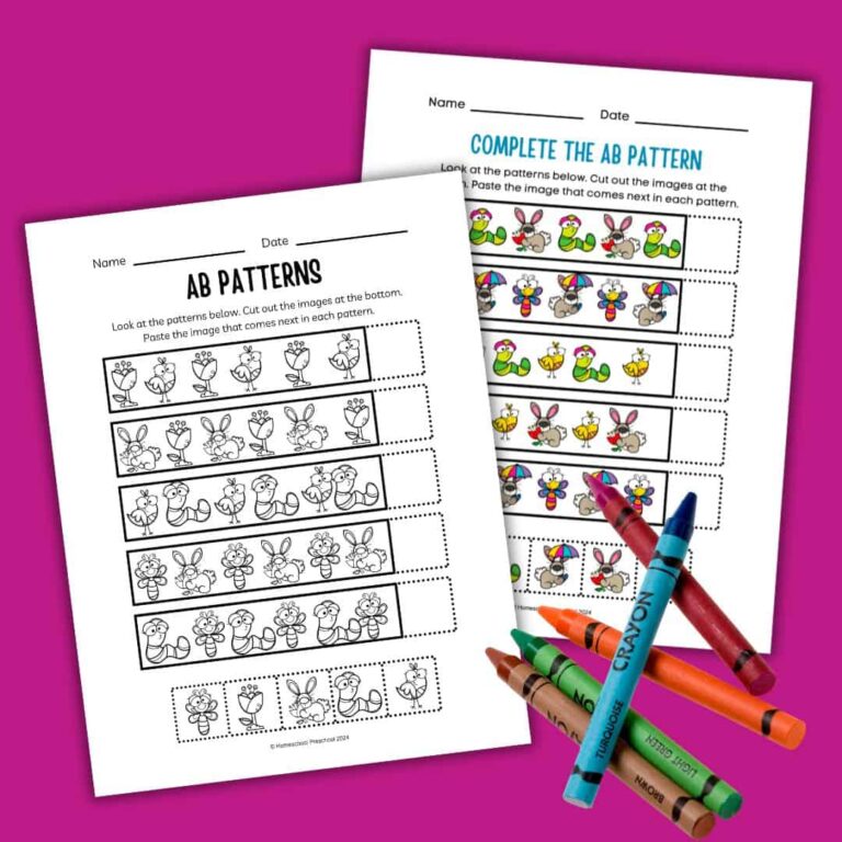 Free Spring Math Worksheets for Homeschool Learning