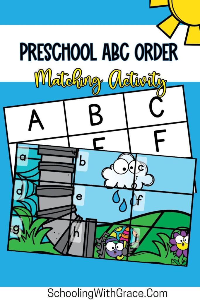 Easy Letter-Matching Activities for Preschool & Kinder