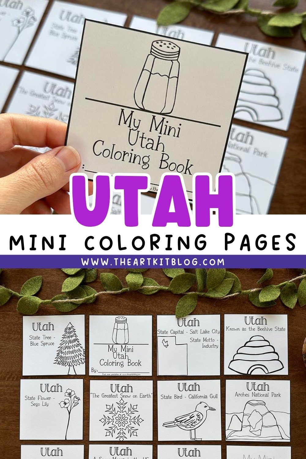 Free Printable State Facts Worksheets for Kids