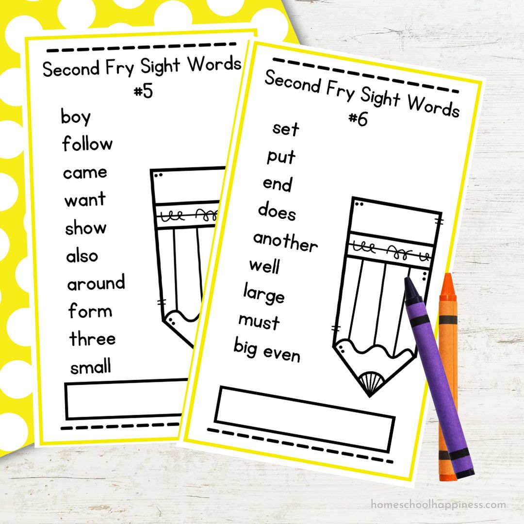 2nd Grade Fry Words Bookmarks for Reading Fluency and Fun