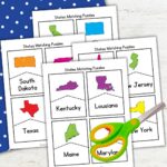50 States Activity – Fun Homeschool Geography Worksheets