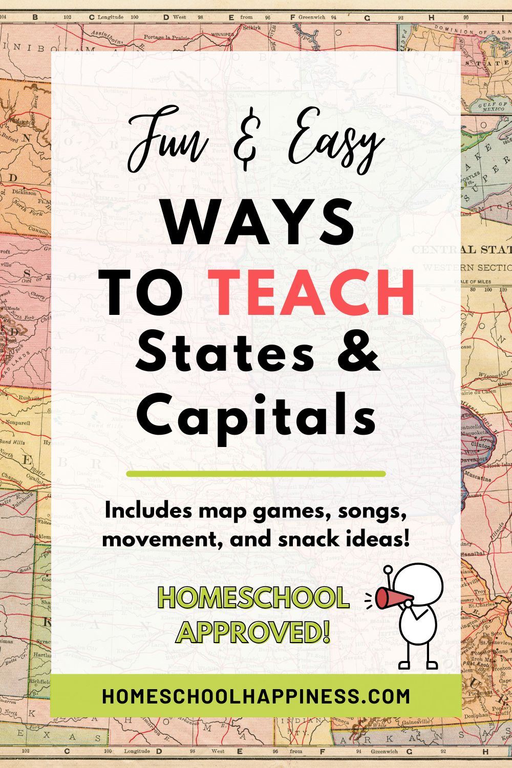 Fun Ways to Memorize States and Capitals for Kids