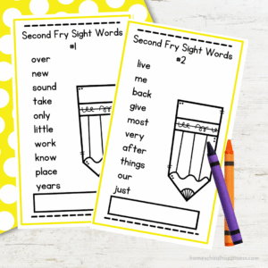 2nd Grade Fry Words Bookmarks for Reading Fluency and Fun