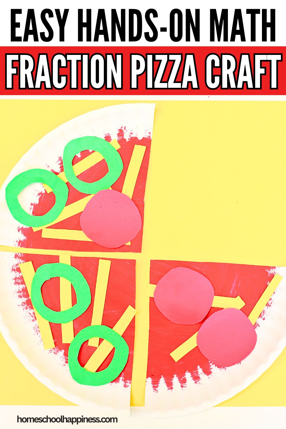 Fraction Pizza Craft: Fun Math Activity for Kids