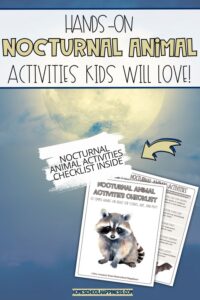 10 Nocturnal Animal Activities for Homeschool Kids