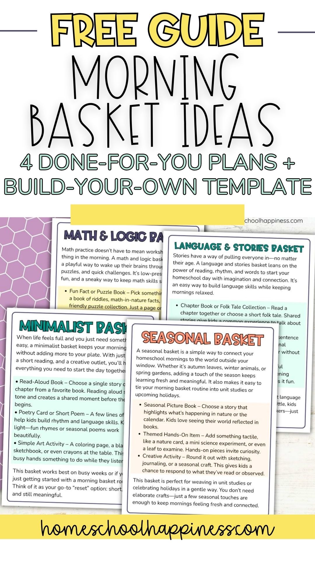 Morning Basket Ideas for Homeschool Routines That Work